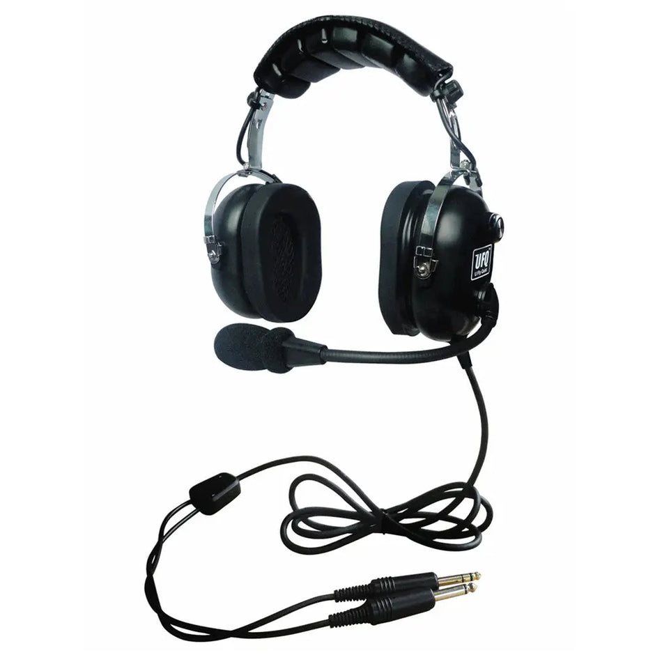P2 aviation headset pilot headsets passive noise canceling good UFQ